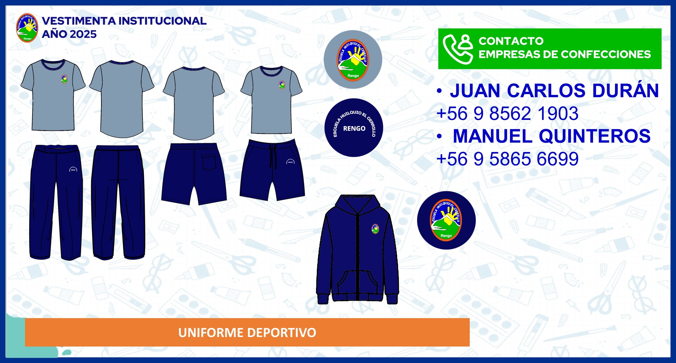 Información Importante: Uniforme Escolar 2025 - Escuela Huilquio ...